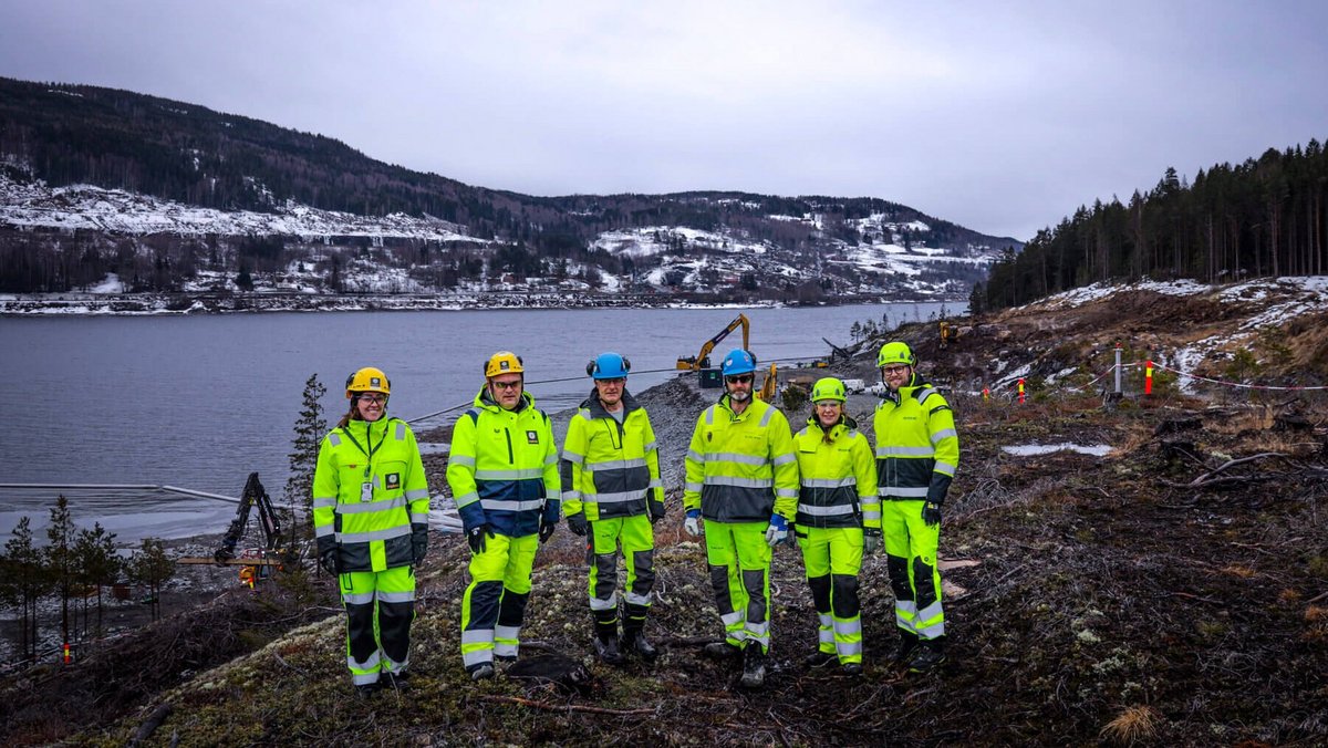 Norges lengste jernbanebru bygges med bærekraftig betong