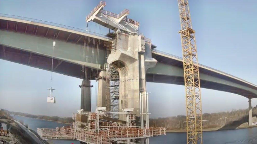 Showcase project for modern bridge construction