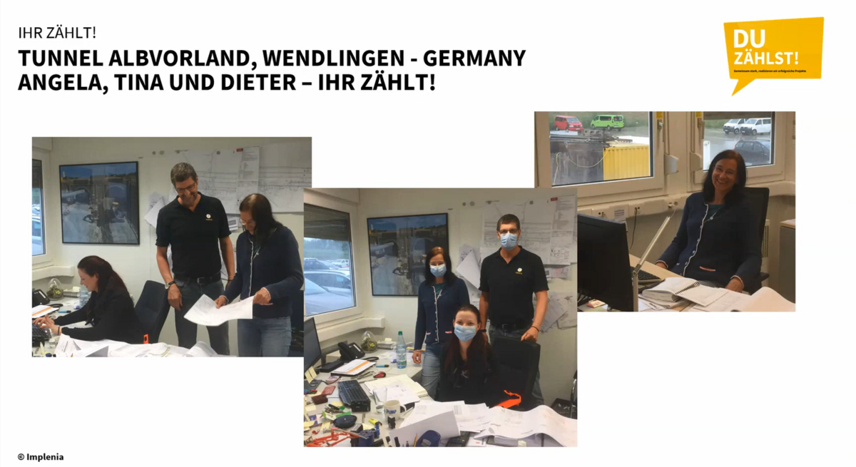 YOU MATTER, Angela Klein, Tina Sonack, Dieter Schöpf and Albvorland Team