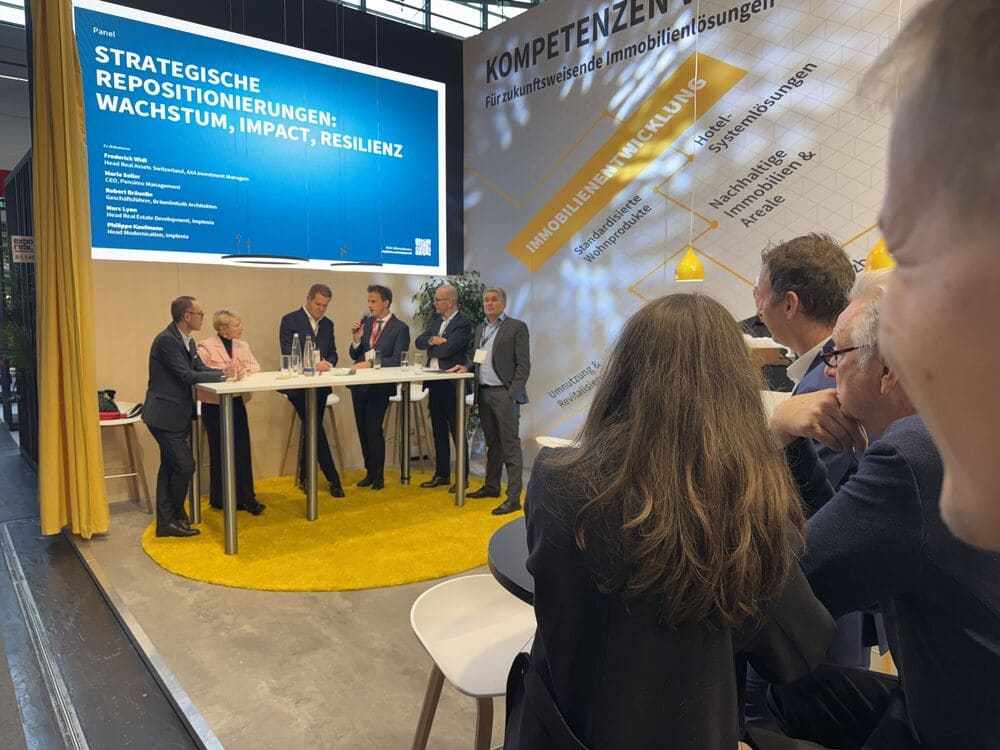 Rethinking existing buildings - Implenia at EXPO REAL 2025